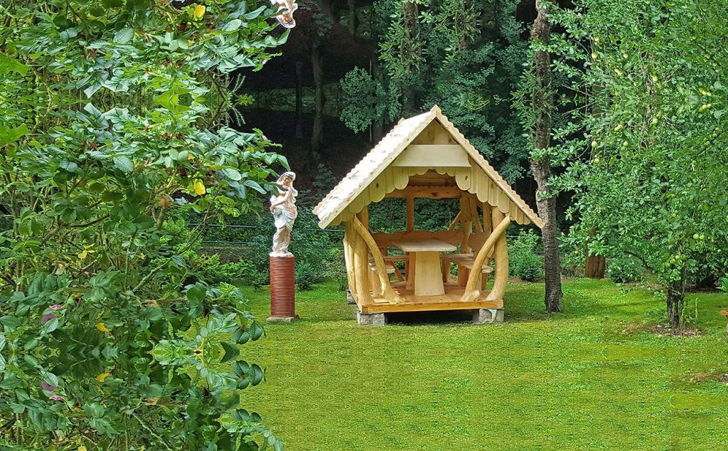 Rustic Timber Log Gazebos and Pavilions - Out of the Woods Gazebos
